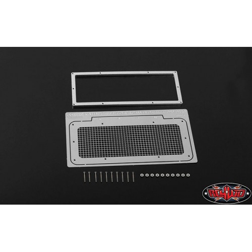 RC4WD Kahn Style Front Grill for D90/D110 Bodies (Silver) - MCM Group