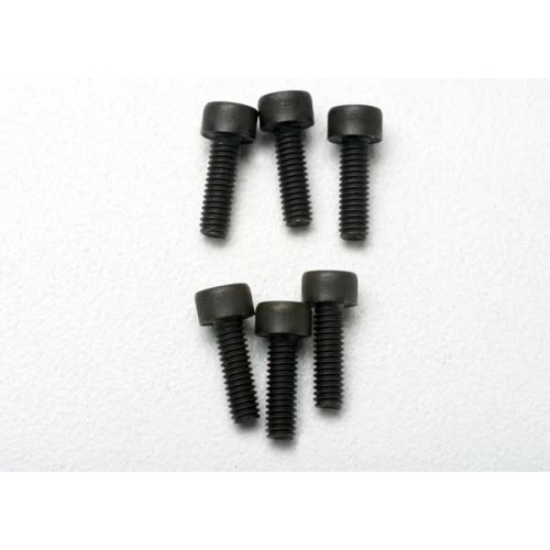 Traxxas Screws, 2.5x8mm cap-head machine (6) - MCM Group