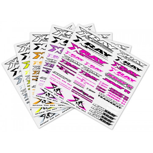 X-Ray Stickers For Body 5 Different Colors - MCM Group