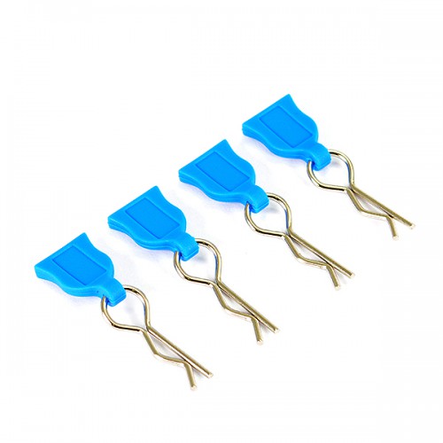 Fastrax BLUE PULL TAB BODY CLIP (4) - MCM Group