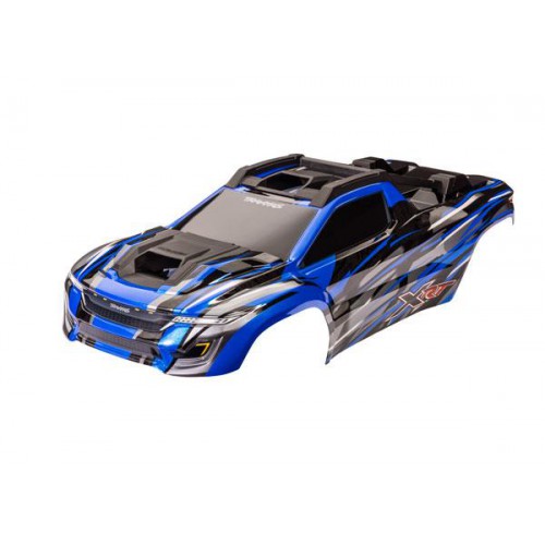 Traxxas Body, XRT, blue (painted, decals applied) (assembled with front ...