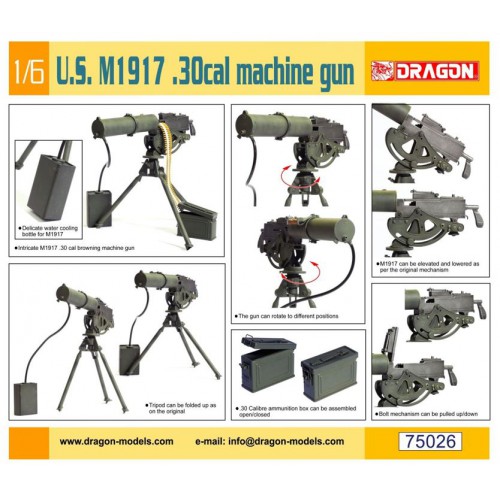 Dragon dragon model 1/6 U.S. M1917 .30-CAL MACHINE GUN - MCM Group