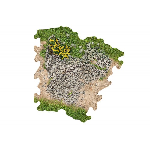 ToysWD 3x Gravel Bend For 1/18 & 1/24 RC Crawler Park Circuit - MCM Group