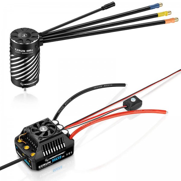Hobbywing Hobbywing Ezrun MAX6 G2 Combo 4990SD 1650kV G2 5mm - MCM