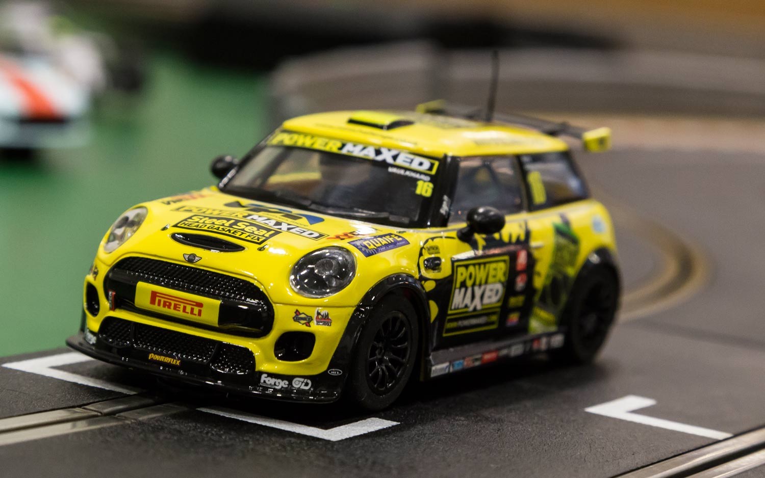 Scalextric new product : BMW MINI Cooper F56 - MINI Challenge 2015 ...